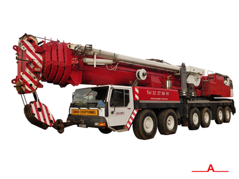 Grue Mobile LTM 1300-1 - 300 T - LOCAMAT Togo